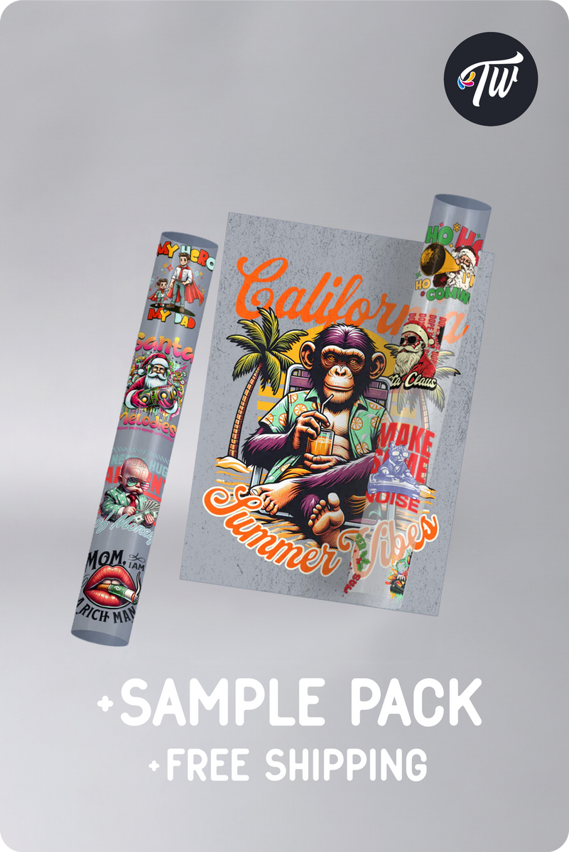 DTF Sample Pack (Free Shipping) – Potion Prints DTF