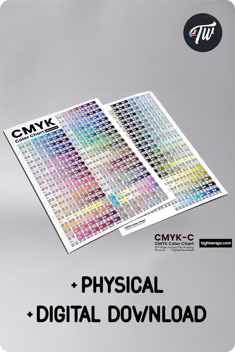 CMYK Color Swatch Chart – Potion Prints DTF