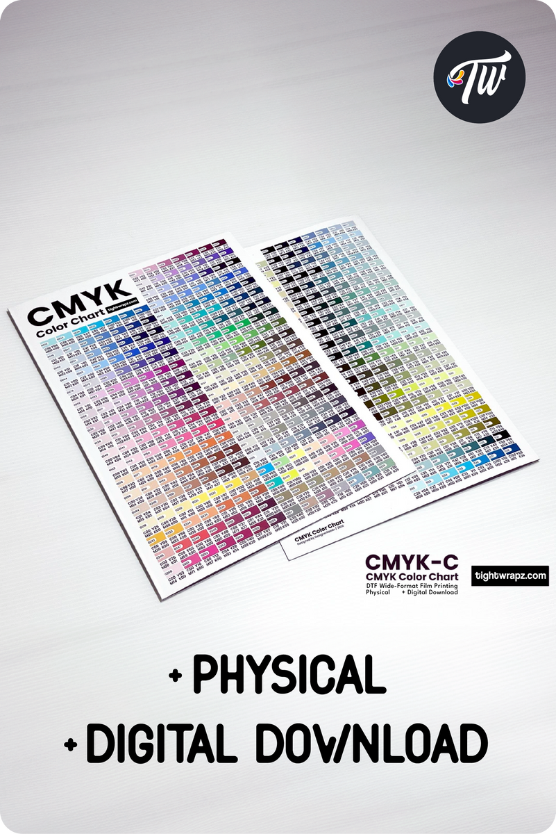 CMYK Color Swatch Chart – Tightwrapz Print Shop