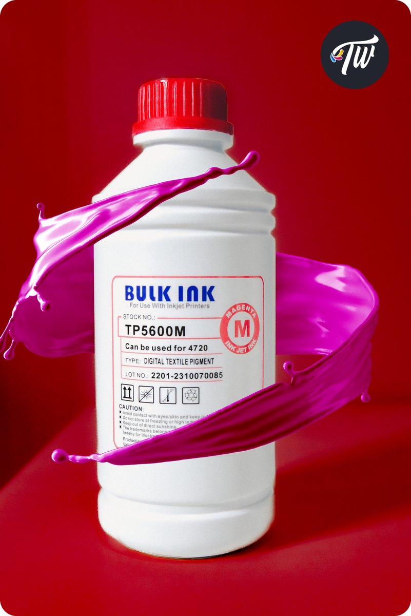 DTF Magenta Premium Ink Direct Film InkBank💧5600M - Wide-Format Epson ...